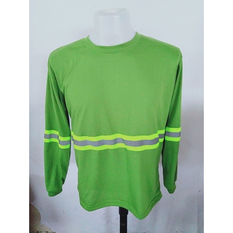 cotton long sleeve with safety reflector | Lazada PH