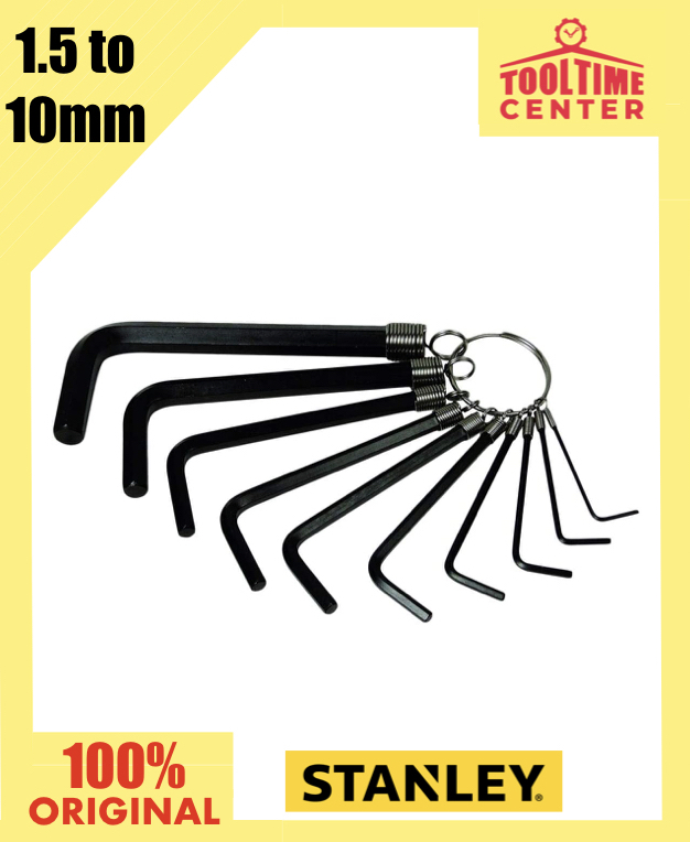 Stanley 10pc. Hex Allen Key Ring Set 1.5 to 10mm 69-213 | Lazada PH