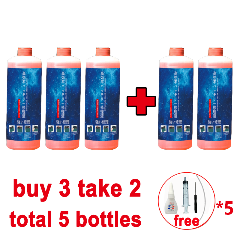 500ml battery repair fluid battery solution water electrolyte water for ...