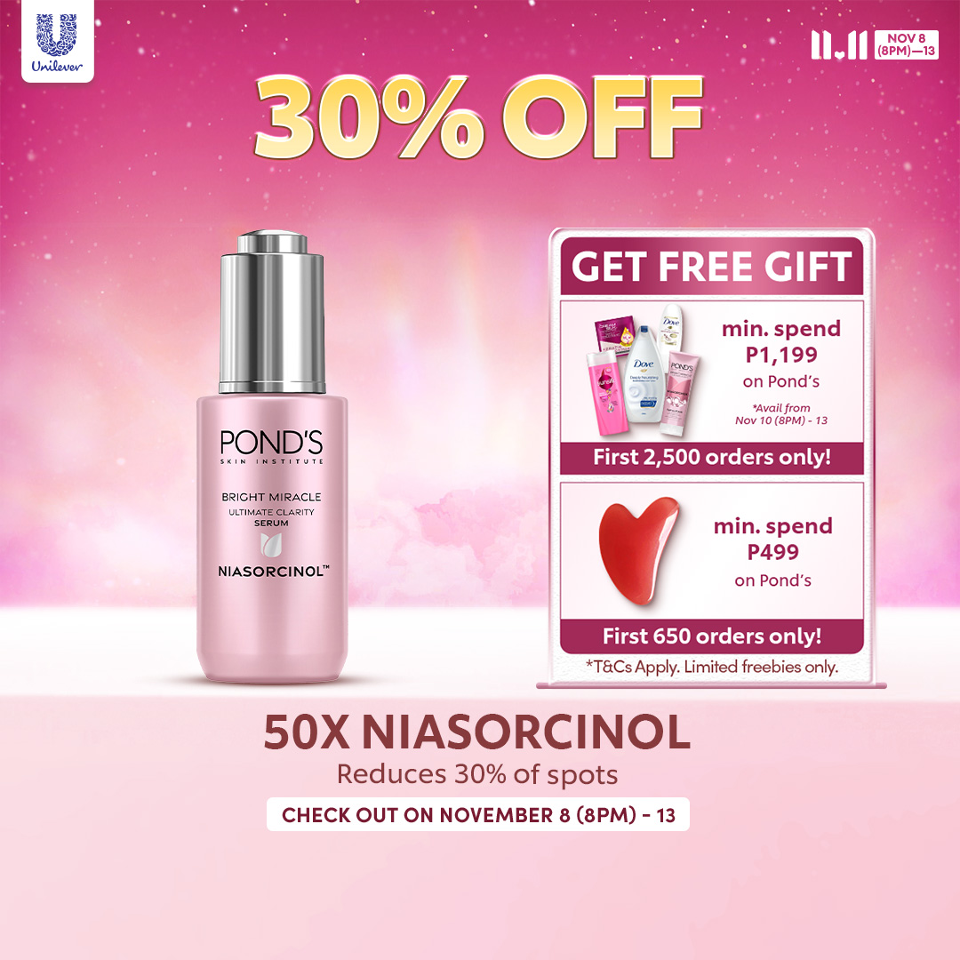 POND's Bright Miracle Ultimate Clarity Day Serum Niasorcinol with ...