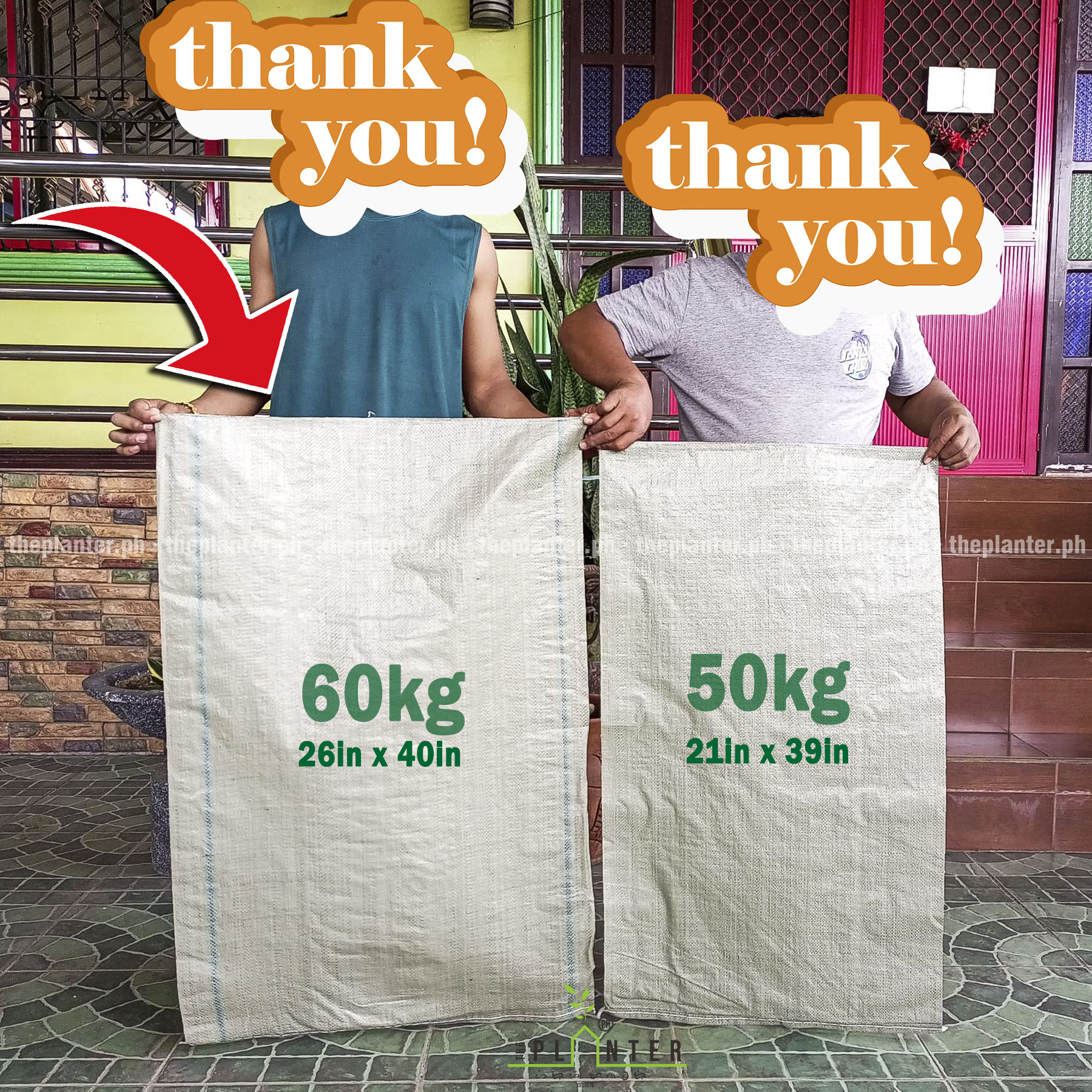 SAKO CHINA ( NEW ) (up to 60 KILOS.) sako bag ORDINARY sack theplanter ...