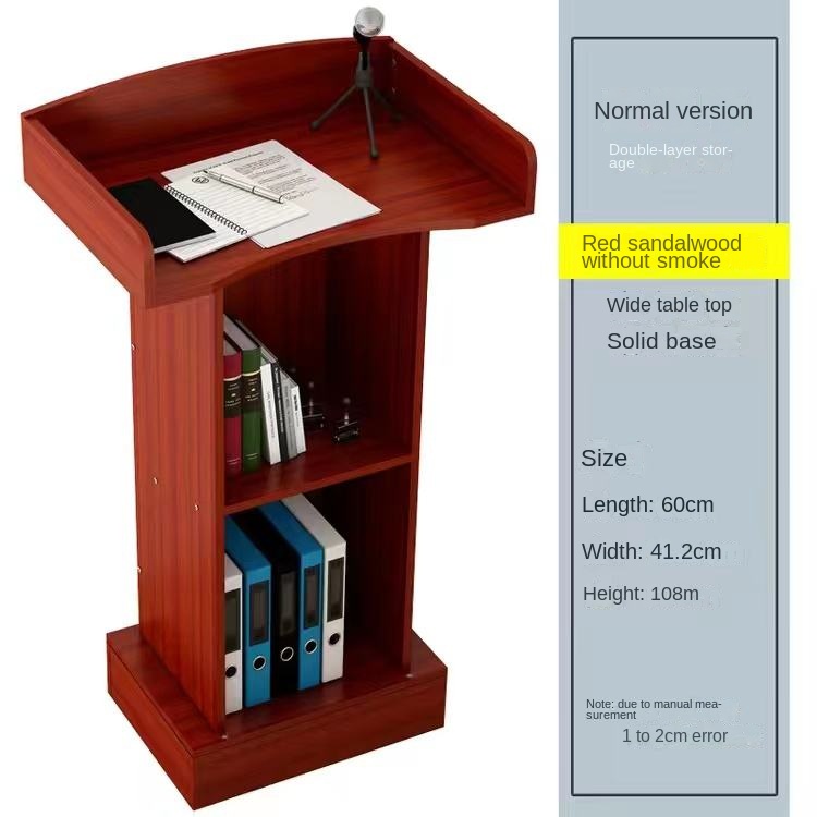 Oak is colorless Platform table 60*42*108CM Rostrum Simplicity ...