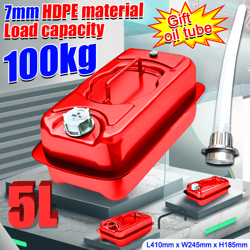 7mm HDPE material Load capacity 100kg 5ltr Fuel Tanks Plastic Petrol ...
