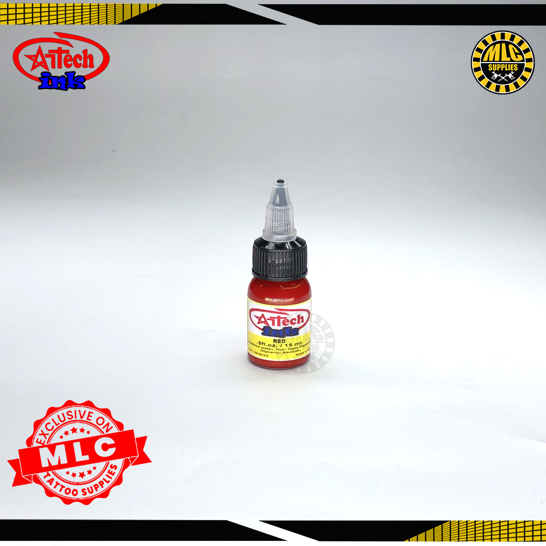 MLC ARTECH RED SHADE 1/2oz Tattoo Ink | MLC Tattoo Supplies | Lazada PH