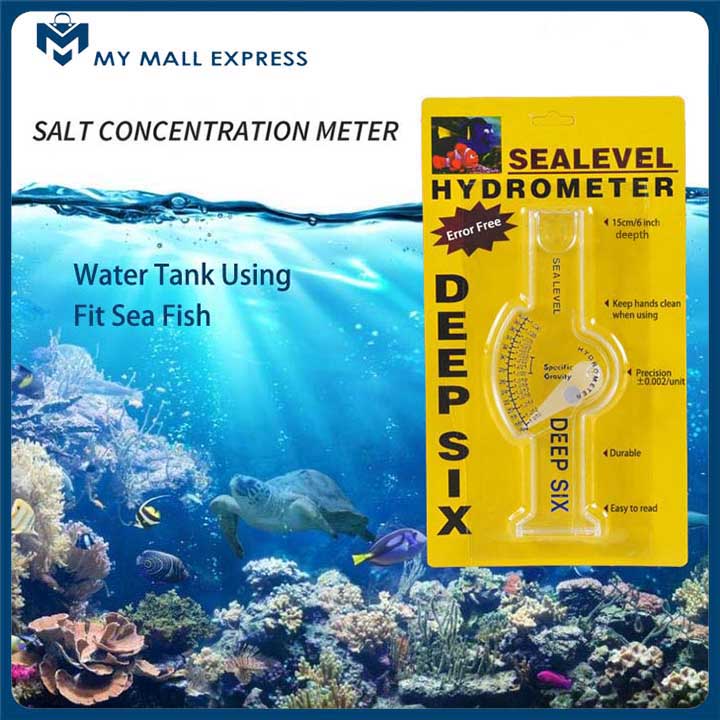 Seawater Hydrometer For Aquarium Accurate Sea Hydrometer Aquarium ...