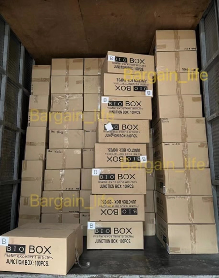 BIO BOX / Junction Box 100pcs. / Utility Box 200pcs. / J-BOX COVER (PER BOX) | Lazada PH