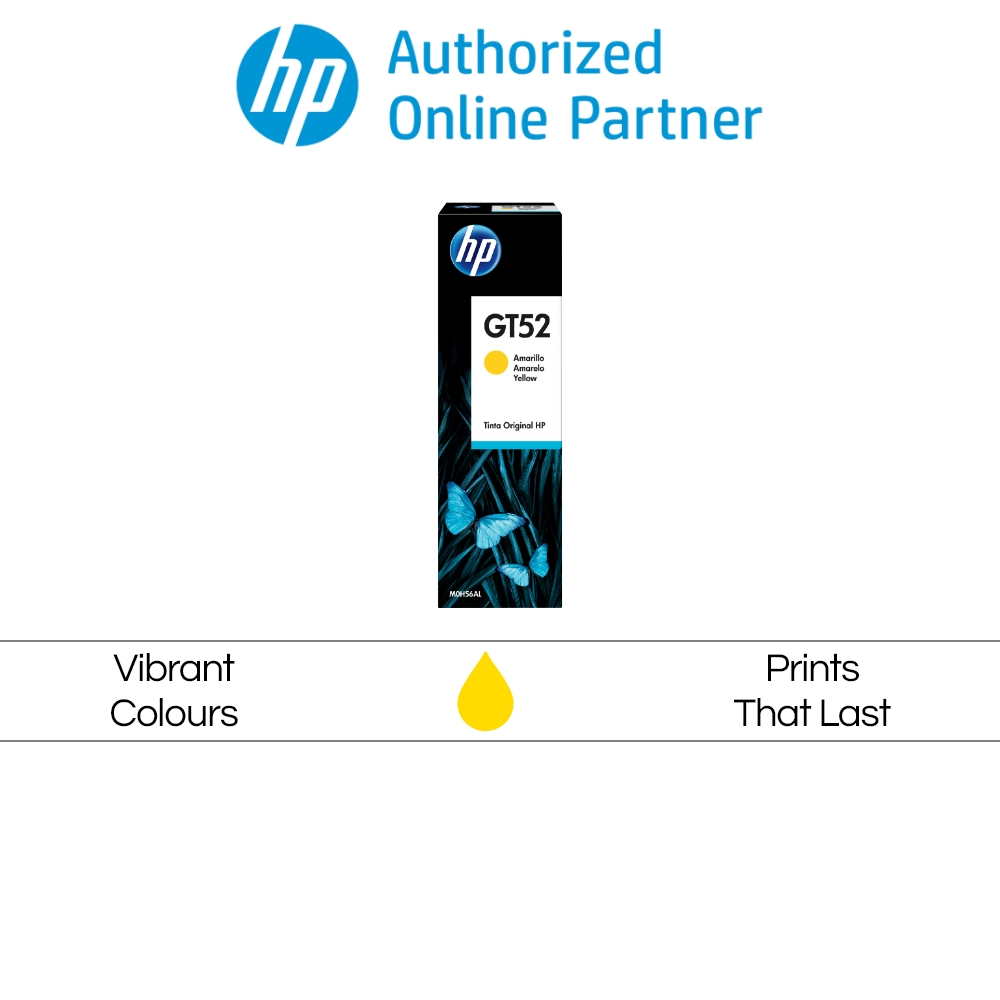 HP Original GT52 Ink Gt52 Ink Bottle Cyan Magenta Yellow | Lazada PH