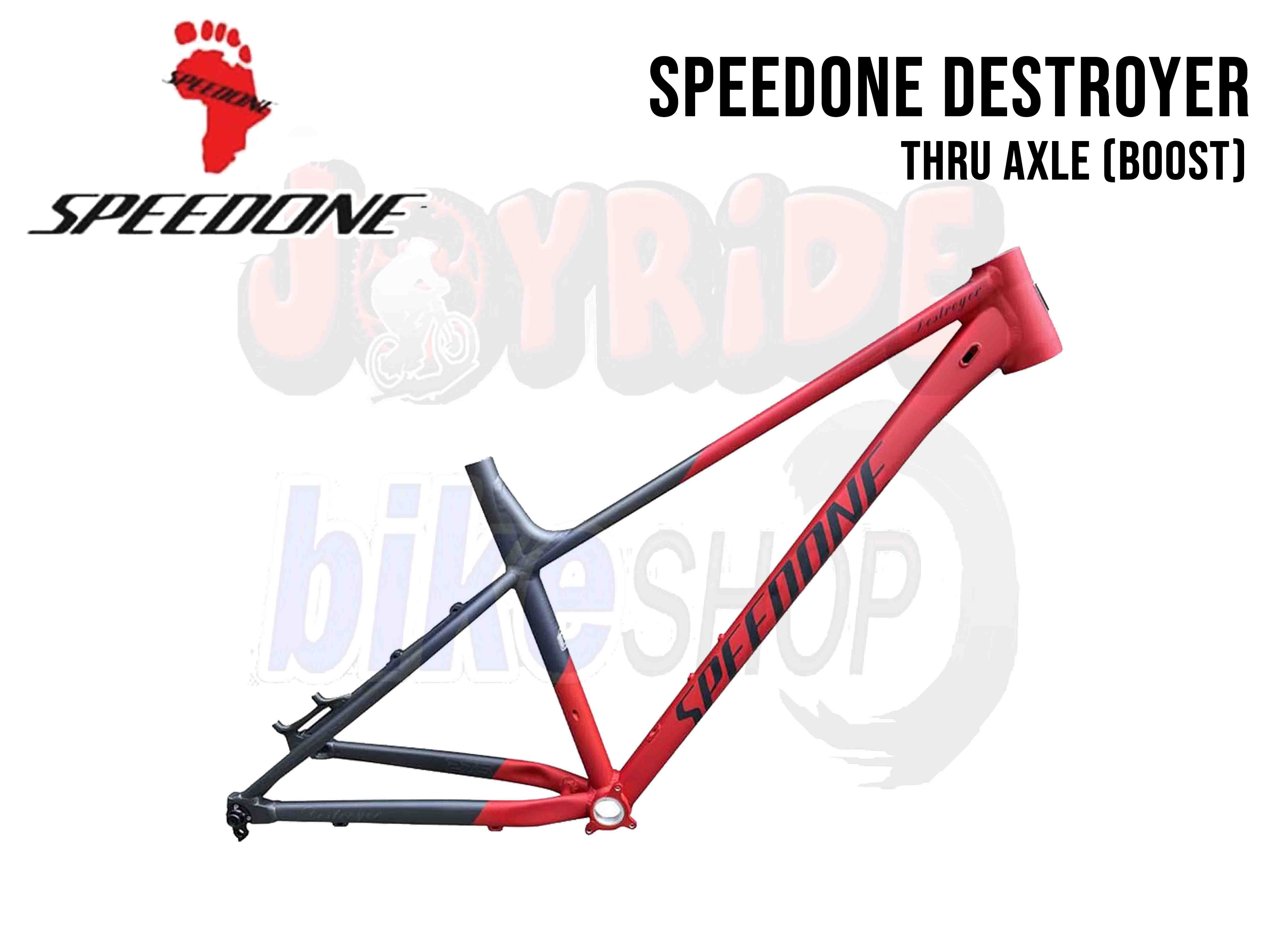 SPEEDONE DESTROYER FRAME 27.5/29 (THRU AXLE) (BOOST) (148) | Lazada PH