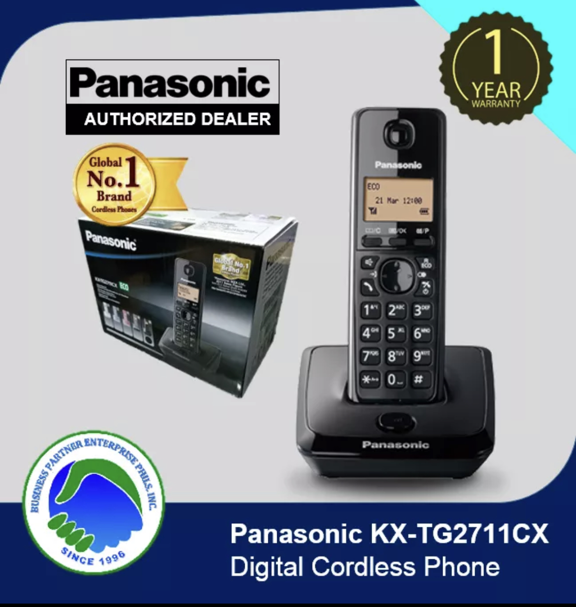 Panasonic KX-TG2711CX5 Digital Cordless Telephone | Lazada PH