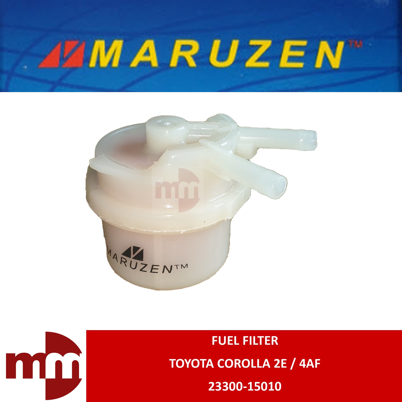 MARUZEN Fuel Filter for TOYOTA COROLLA 2E / 4AF 23300-15010 | Lazada PH