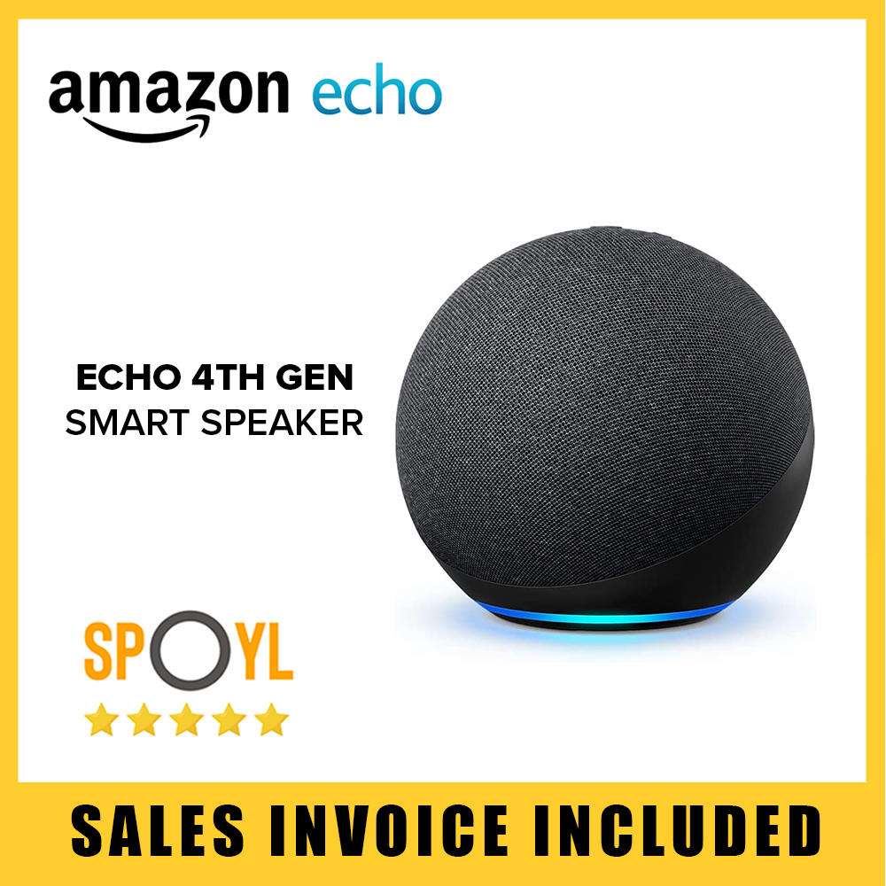 Amazon Echo (4th Gen) with Preminum sound Smart Home Hub with Alexa ...
