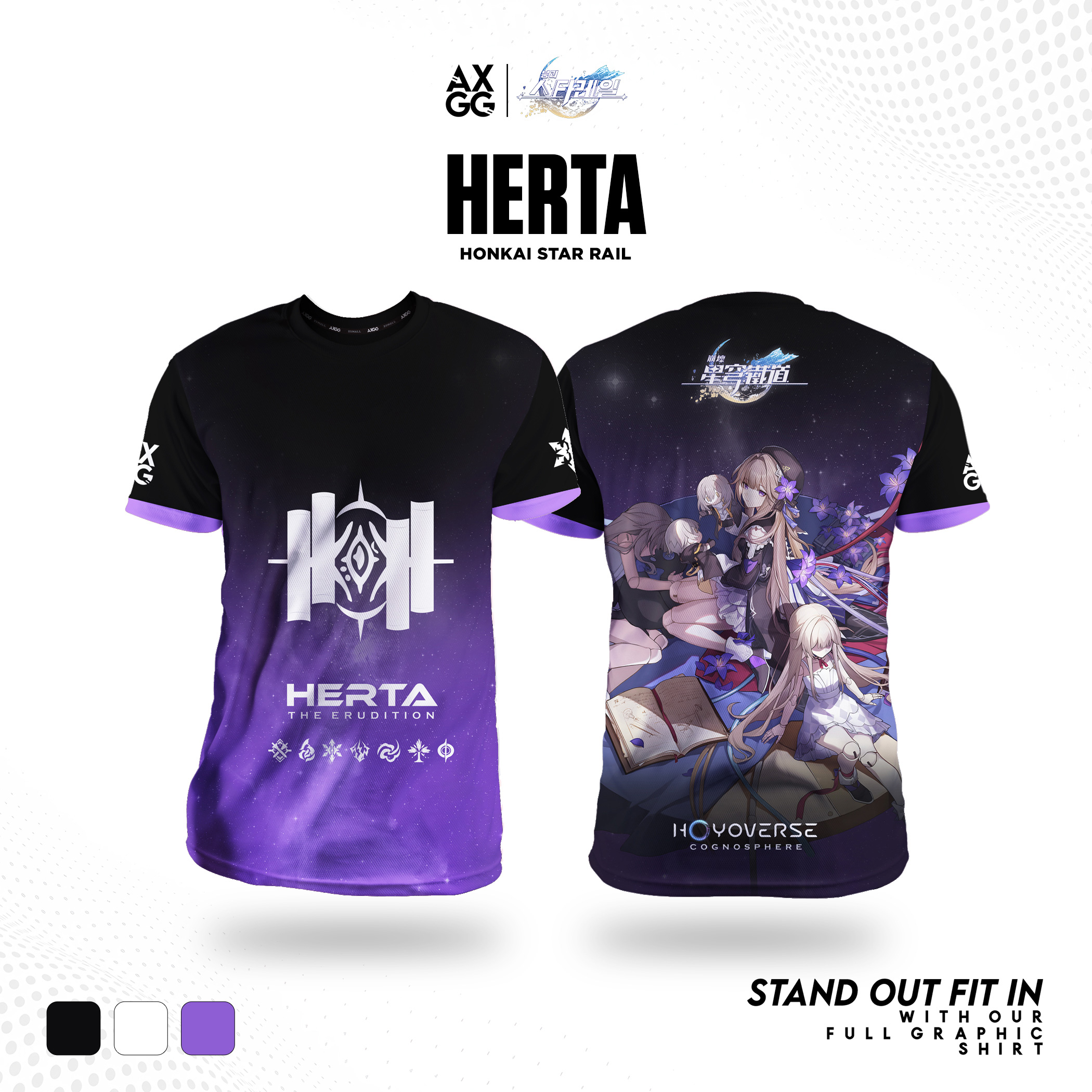 AXGG " Honkai Impact - Star Rail " Gaming Shirt | Lazada PH