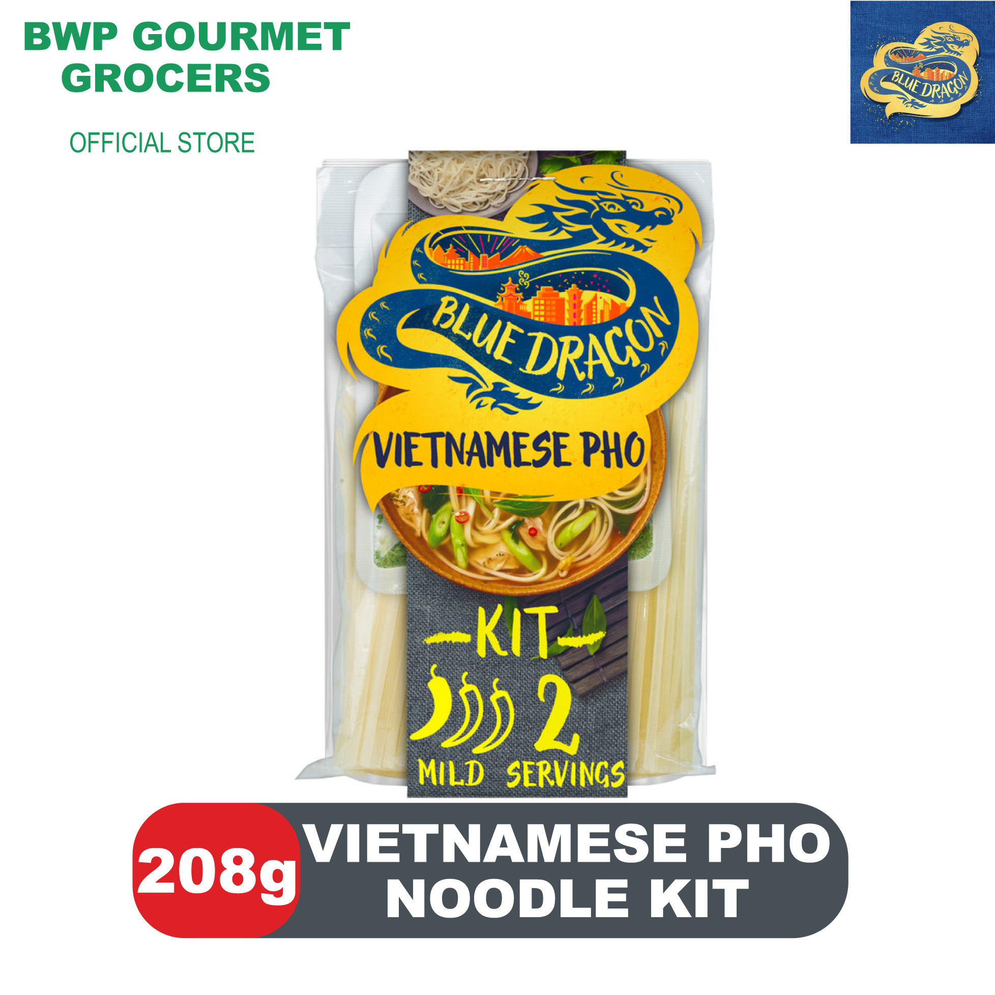 Blue Dragon Vietnamese Pho Noodle Kit (208g) | Lazada PH