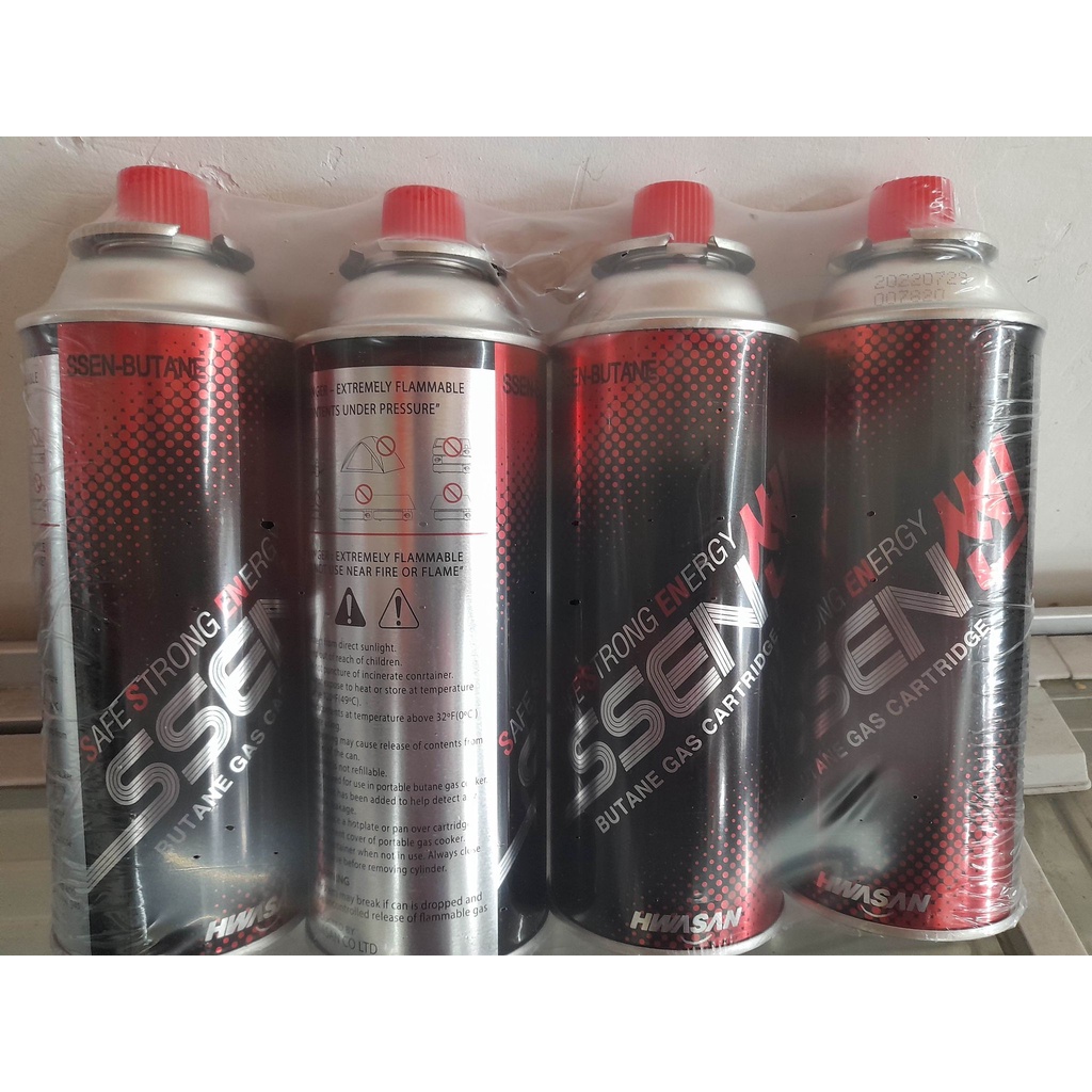 SSEN HWASAN BUTANE GAS 220g 4PCS | Lazada PH