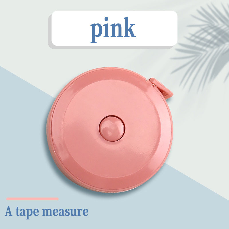 🔥chageey👍 Mini Plastic Automatic Small Tape Measure 1.5m Simple Clothes ...