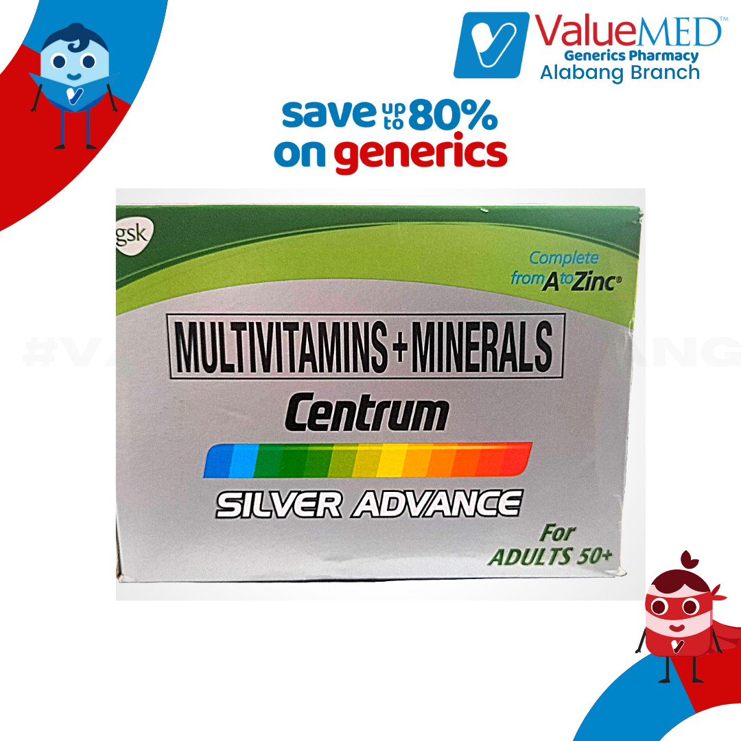 Centrum Silver (Advance) Tablet 10 pcs | Lazada PH