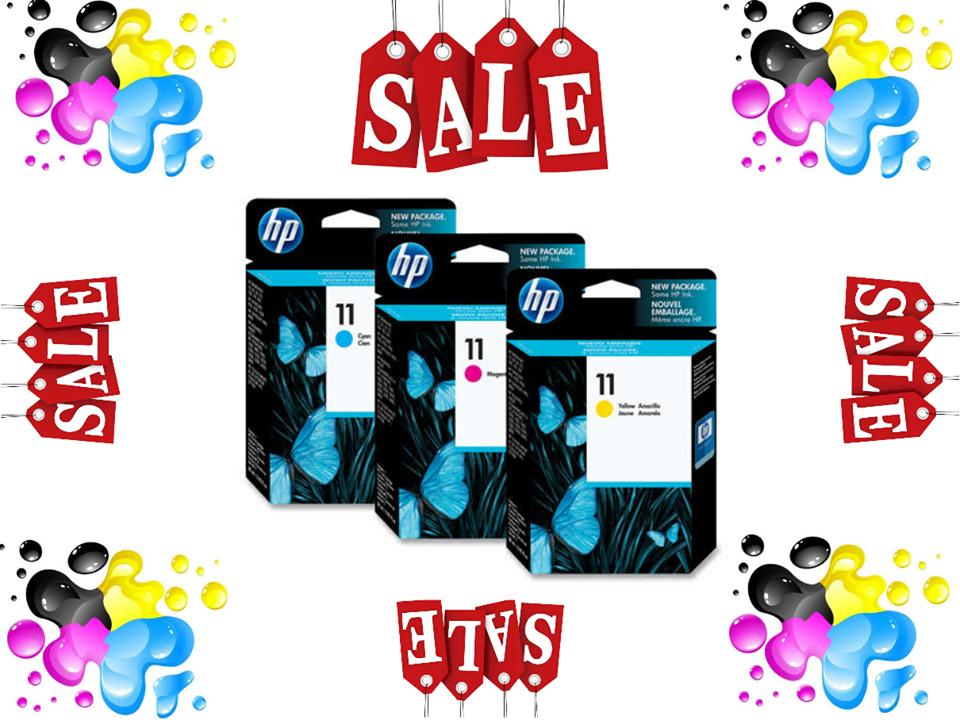 HP 11 Printhead 3/Bundle Set Cyan Yellow Magenta Original Cartridge ...