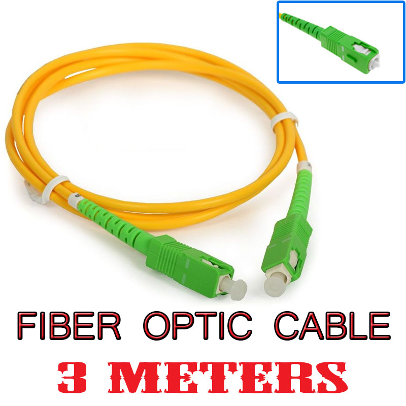 Fiber Optic Cable SC/APC-SC/APC (3 METERS) for Converge and Globe ...