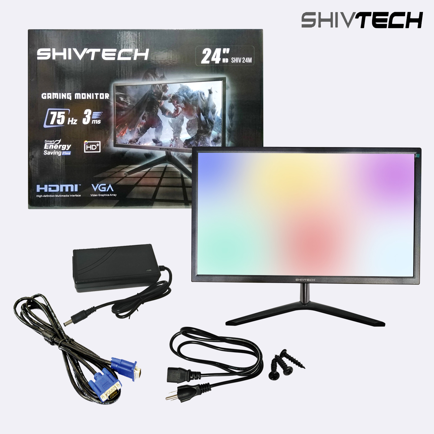 Shivtech Gaming Monitor 24" HD / SHIV-24M | Lazada PH