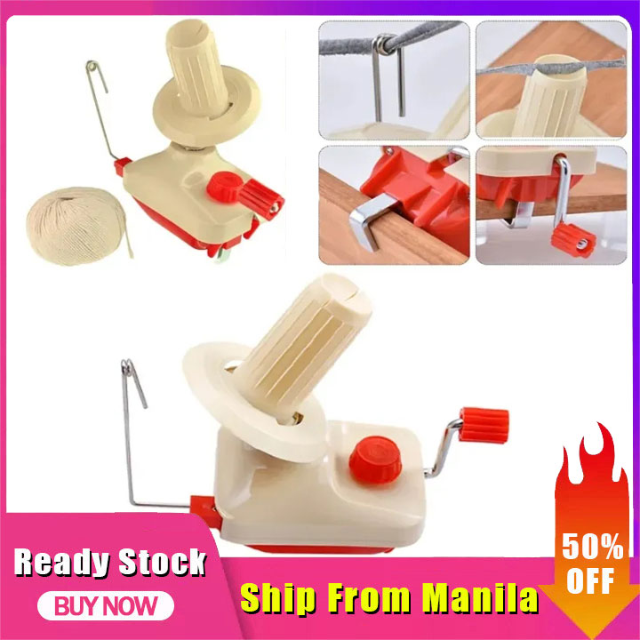 【Ready Stock】Wool String Ball Thread Winder Hand Operated Tool Wool ...