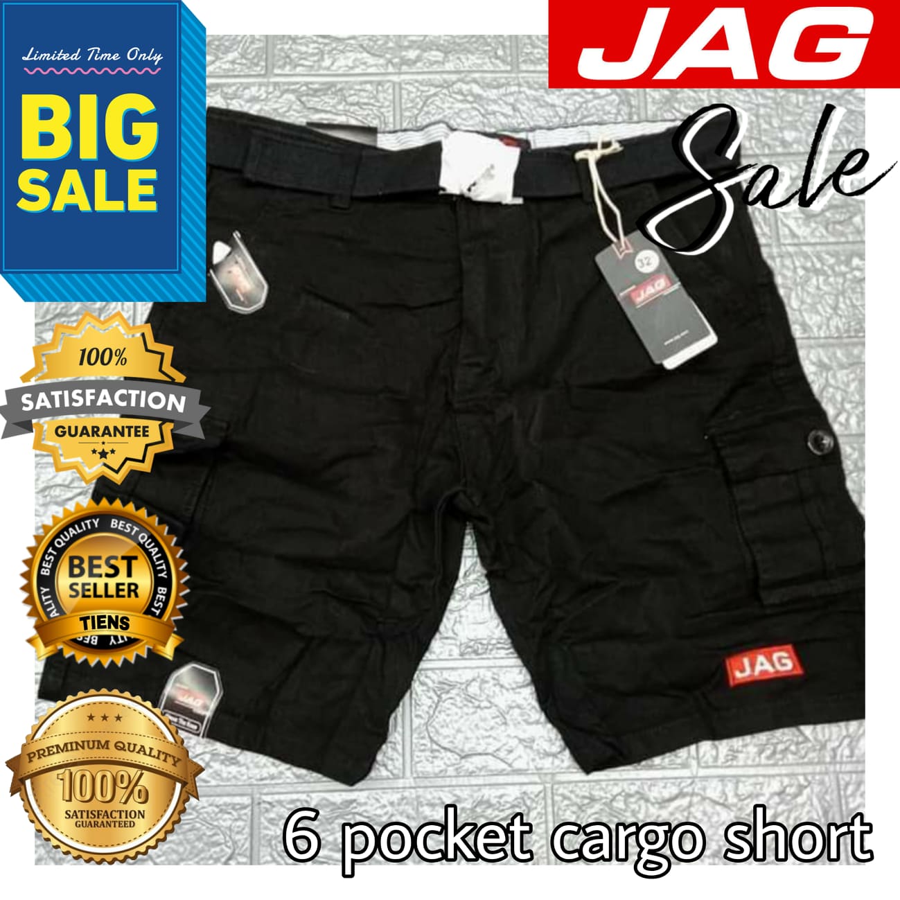 6 POCKET SHORTS FOR MEN | Lazada PH