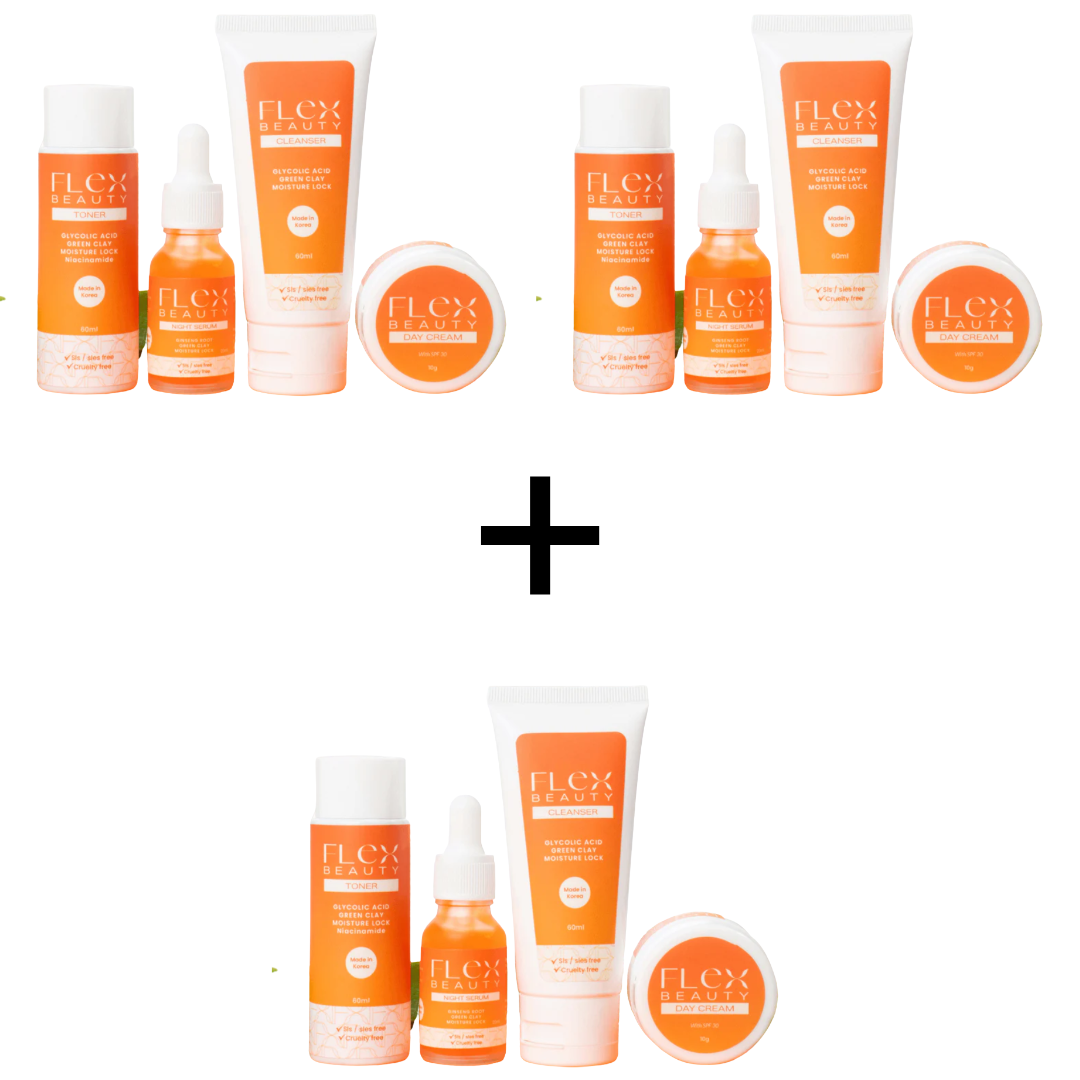 Original Flex Beauty Organic Acne Solution Set, , Whitening, Pimple ...