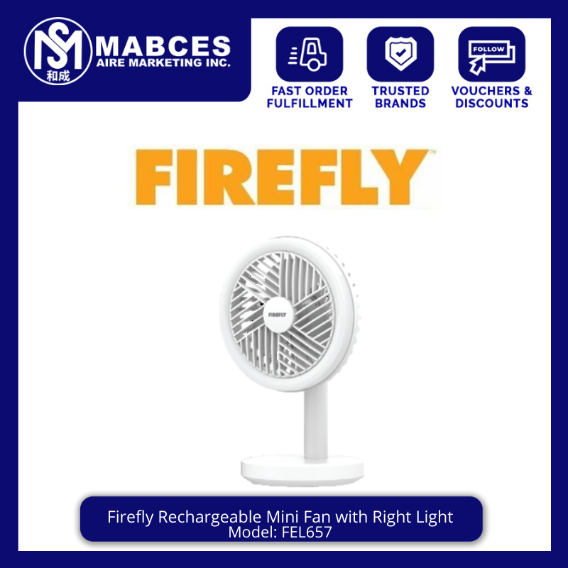 Firefly Rechargeable Mini Fan with Ring Light | Lazada PH