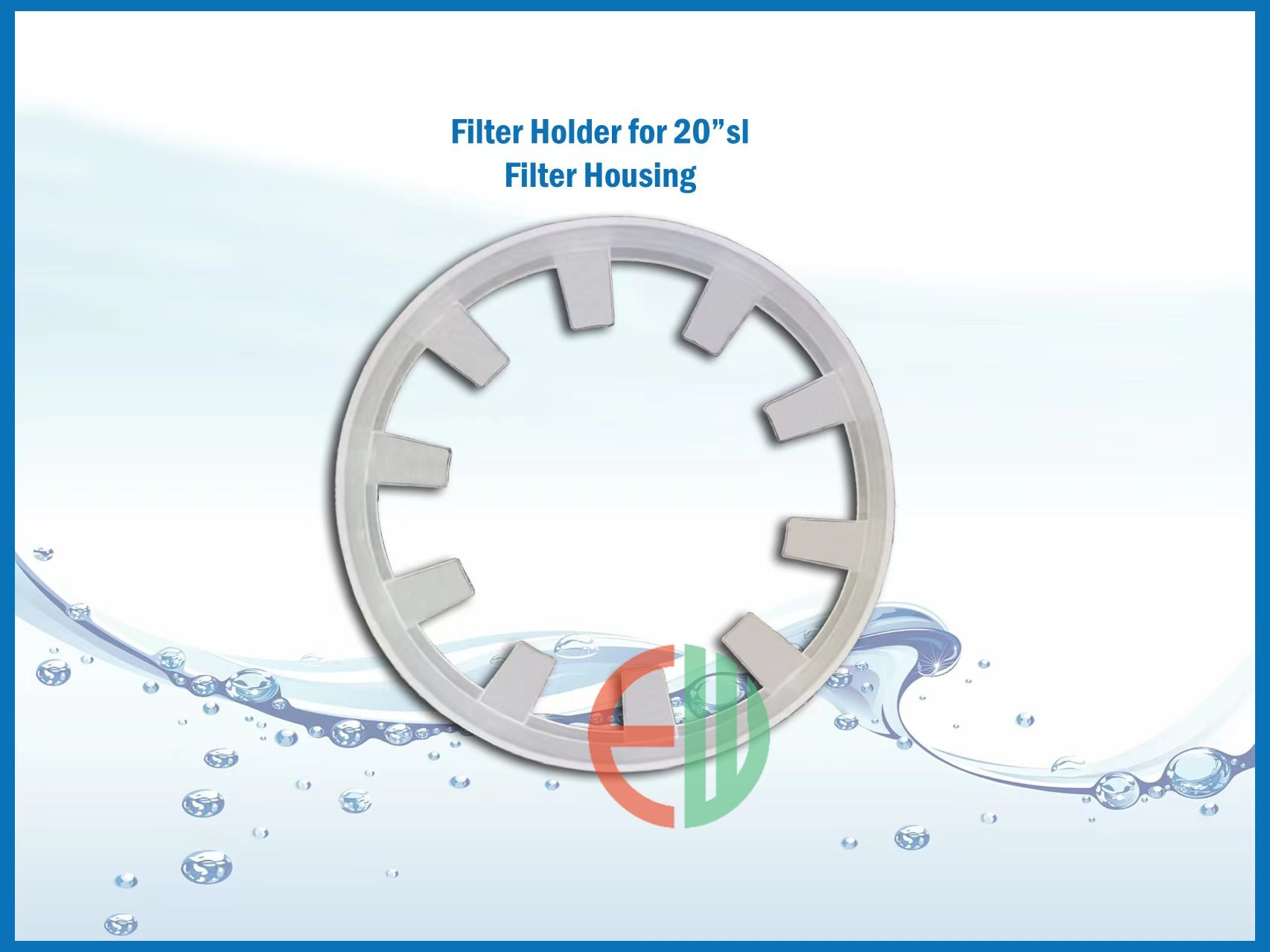 Filter Guide For Slim Blue or Clear Water Filter Housing use to align ...
