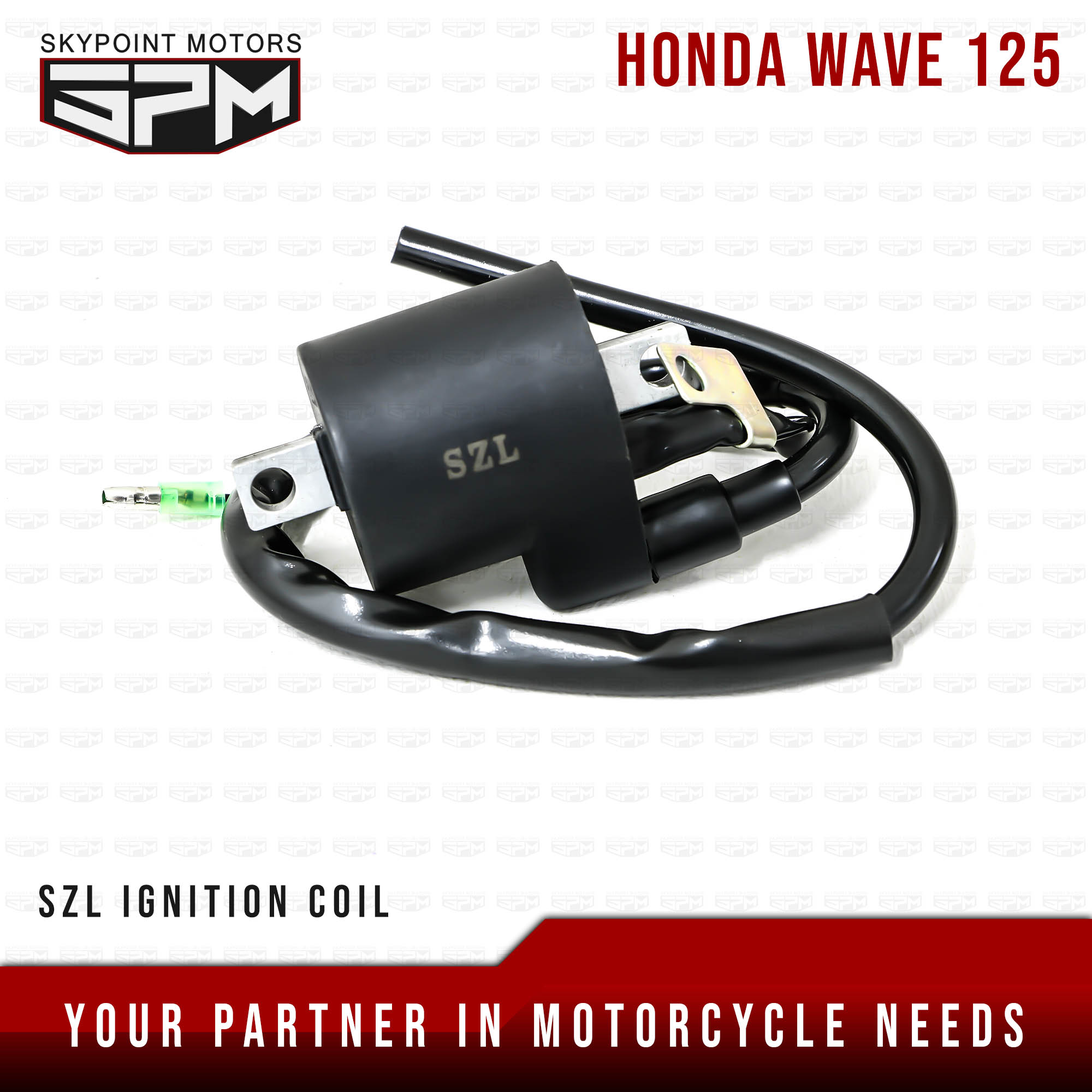 SZL IGNITION COIL FOR HONDA WAVE 125 / 125S / XRM 125 (9852-666 ...