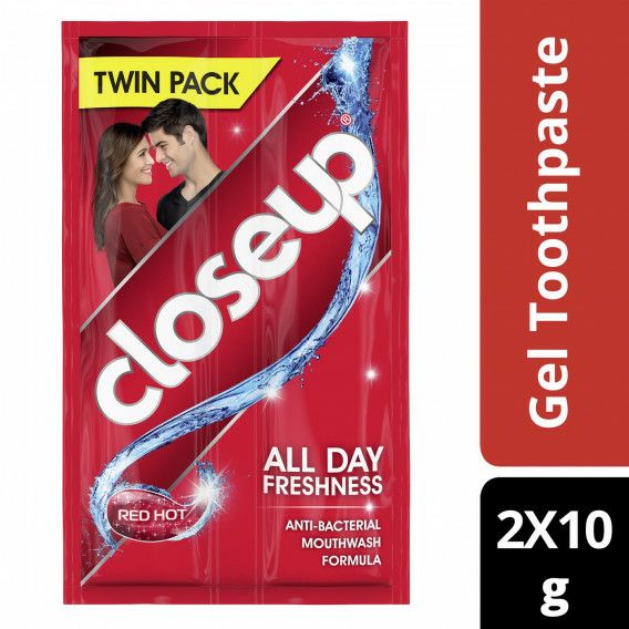 CLOSE UP ANTI-BACTERIAL TOOTHPASTE RED HOT 10G/12pcs | Lazada PH