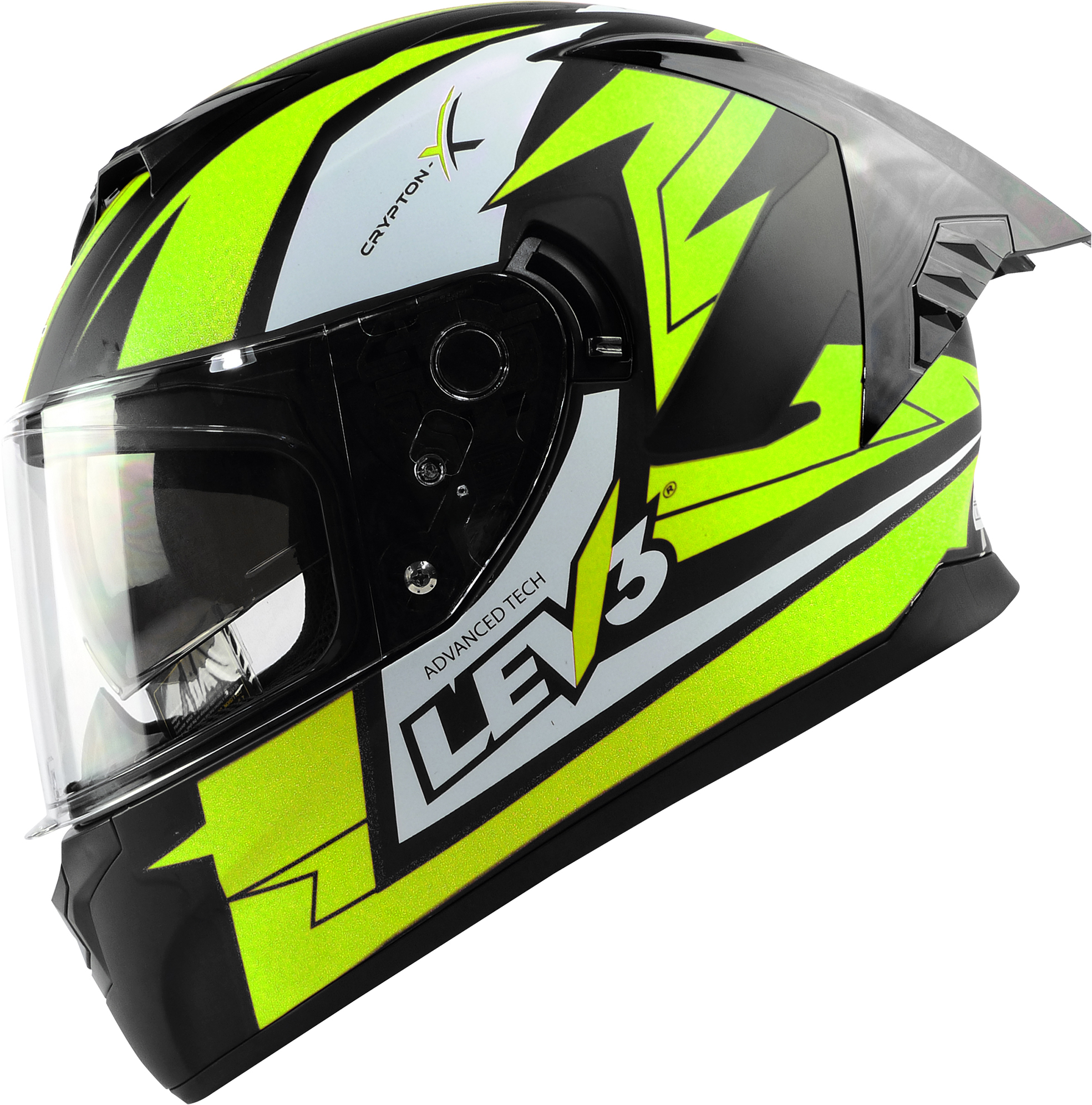 Lev3® FullFace Dual Visor BJ-9955 CRYPTON Motorcycle Helmet | Lazada PH