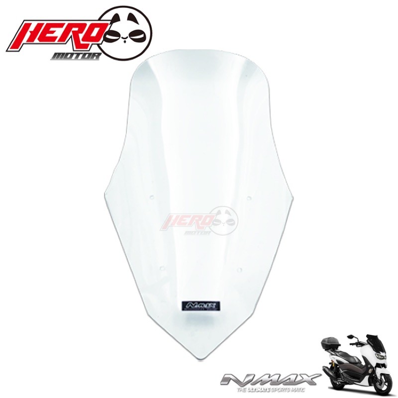 YAMAHA Nmax 2020 Windshield v2 Visor 5mm Thickness Aerodynamic Design ...