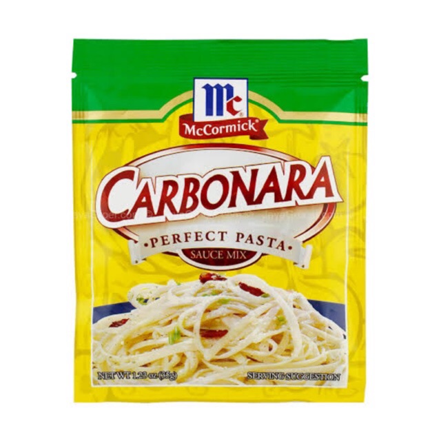 Mc cormick carbonara sauce mix | Lazada PH
