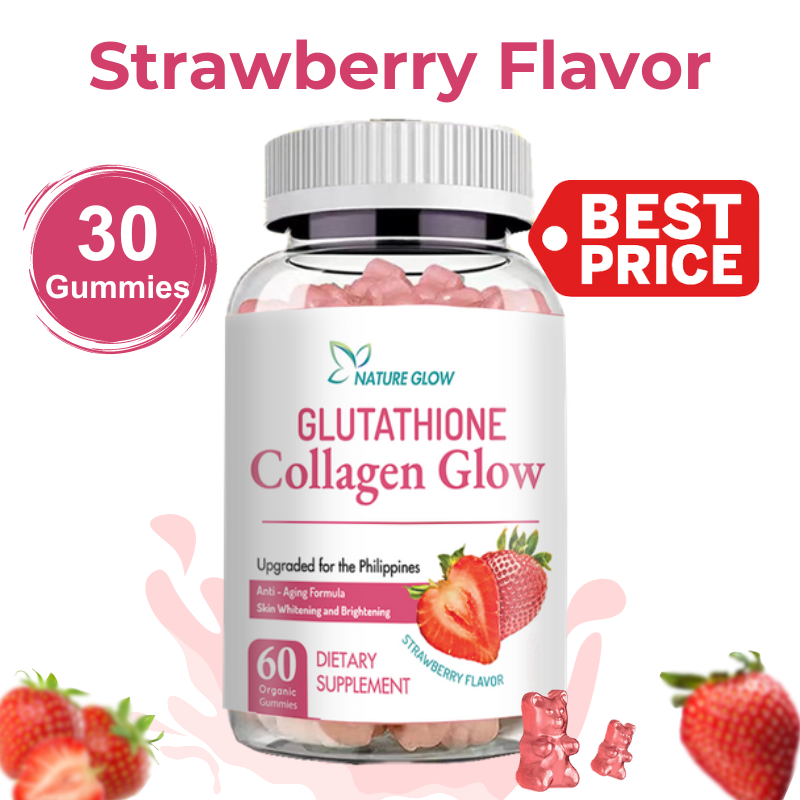NATURE GLOW Glutathione Collagen Glow Gummies Official Original Anti ...