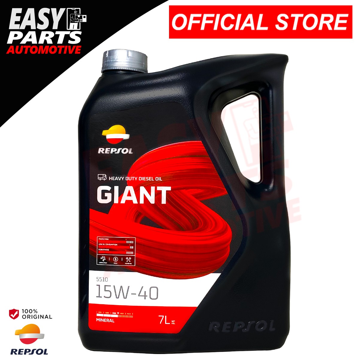 Repsol Giant 5510 15W-40 7L | Lazada PH