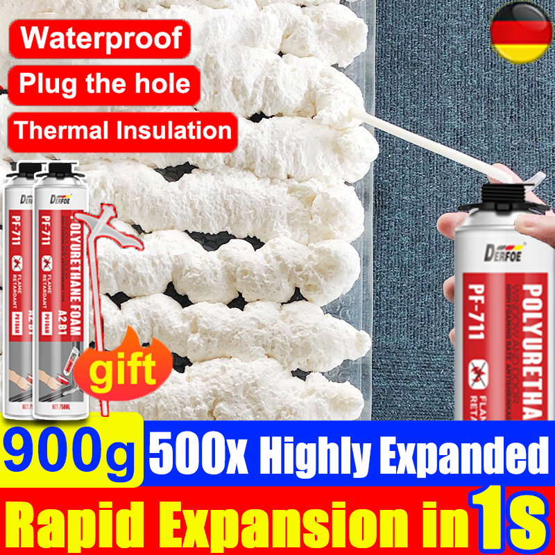 👍 Send Hose👍Expanding Foam Spray eco foam spray sealant 500 times high ...