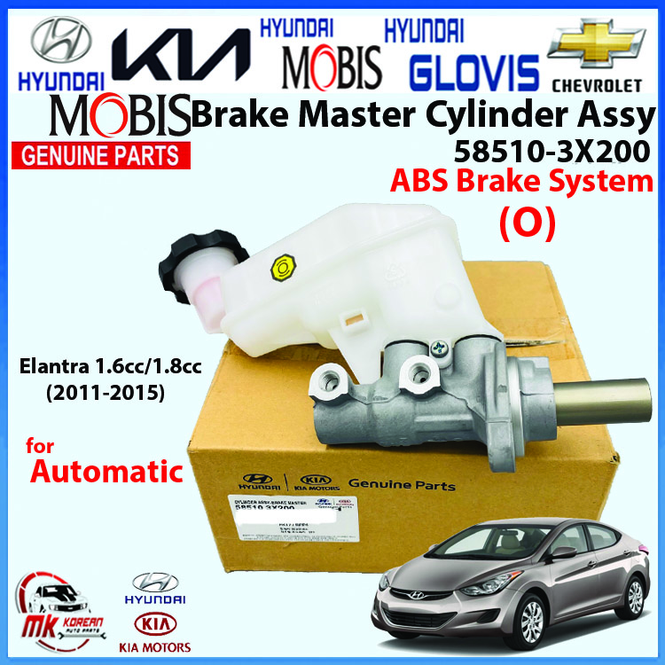 [GENUINE] Brake Master Cylinder Assy for Elantra(2011-2015). 1.6cc/1 ...