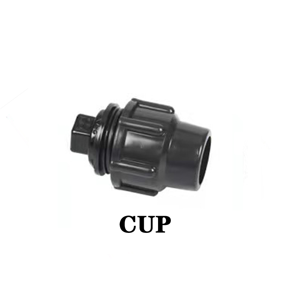 Heavy-Duty Standard PE Compression Fittings for pe and pvc pipes 1/2" 3 ...