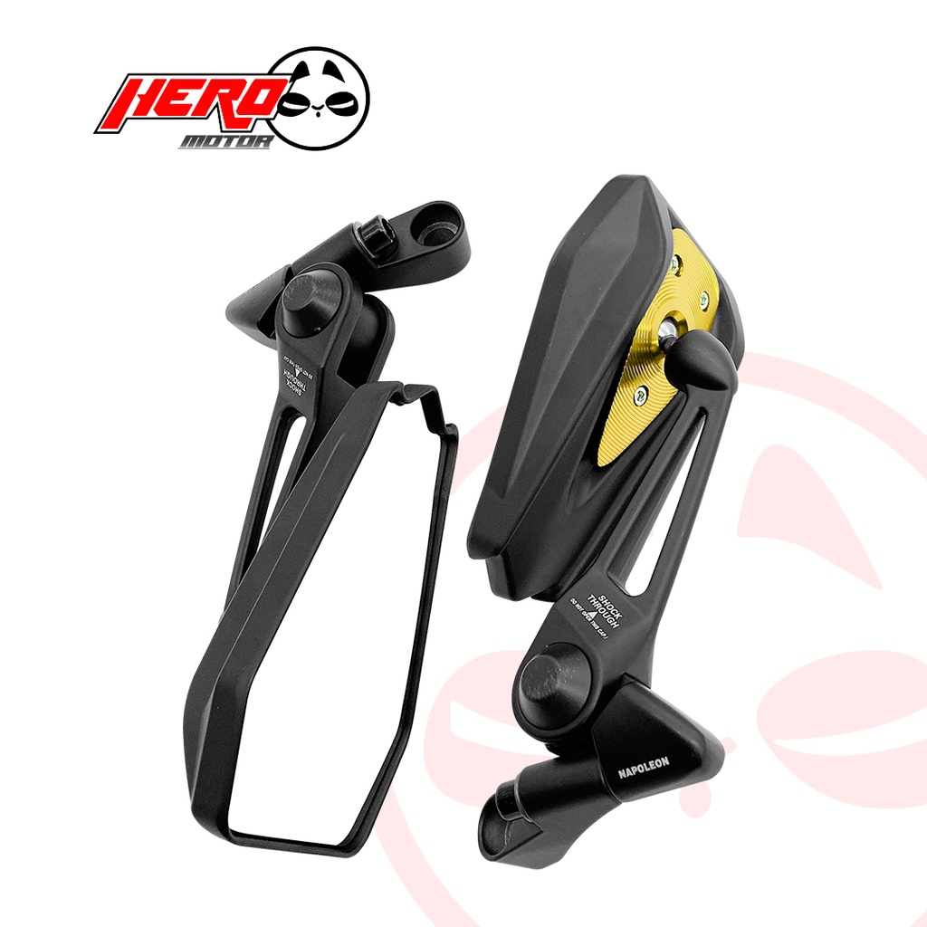 ♤MHR Side Mirror Adjustable WHite Lens Universal Made IN Thailand♟ ...
