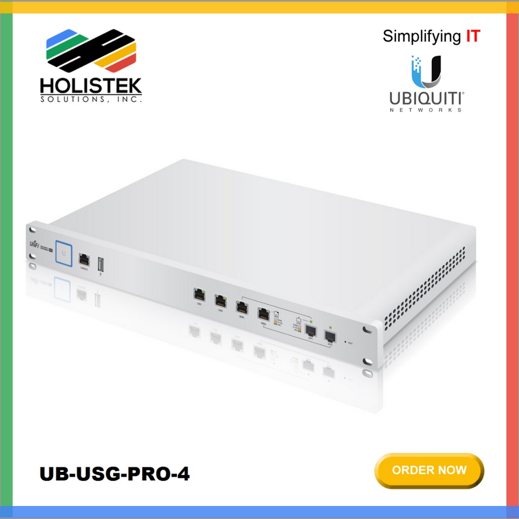 Ubiquiti UniFi Security Gateway Pro Enterprise Gateway Router with 2 ...
