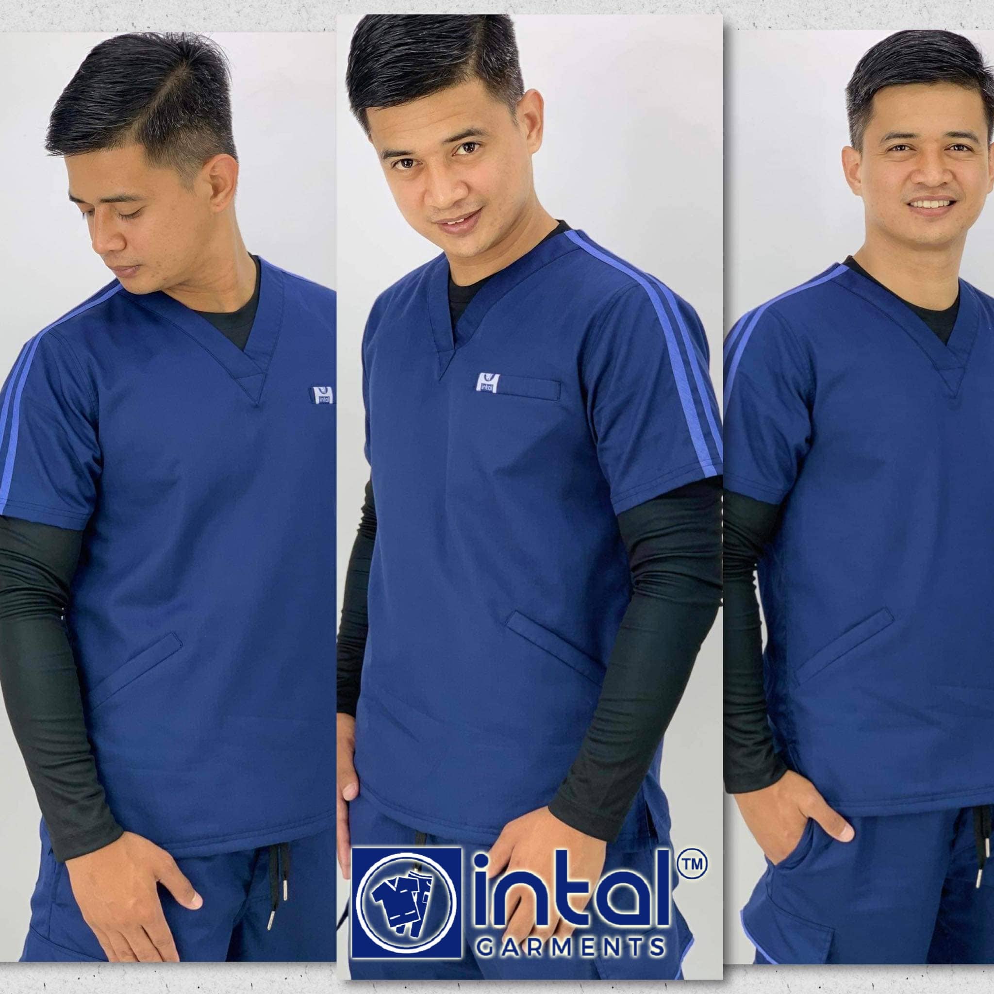 INTAL SCRUB SUIT 031B CARGO 6-Pocket Pants ACTIVEWEAR UNISEX SCRUBS ...