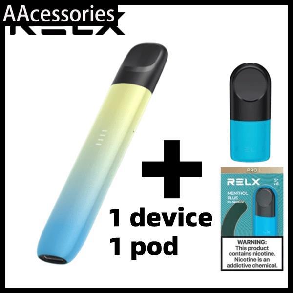 Vape set complet original RELX infinity /＆Glofish pen type vape smoke ...