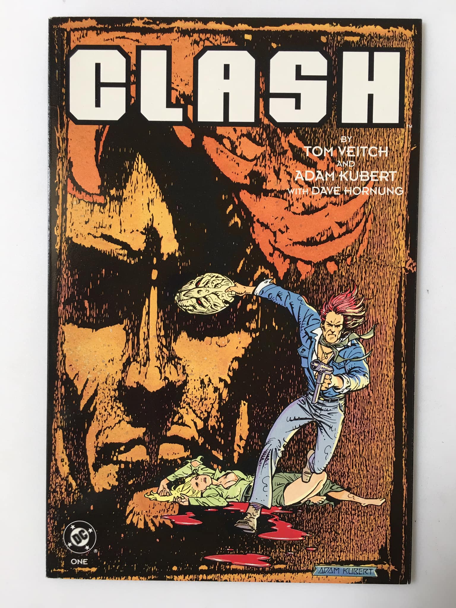 Clash 1 Published 1991 by DC Comic Book Comic BOOK Cartoons Art Super ...