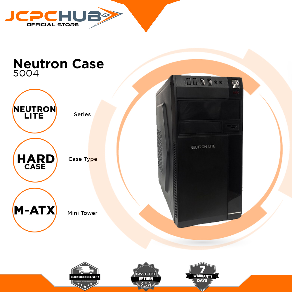 Mini Tower m-ATX Case with Generic Power Supply 500w - 700w PSU for PC ...