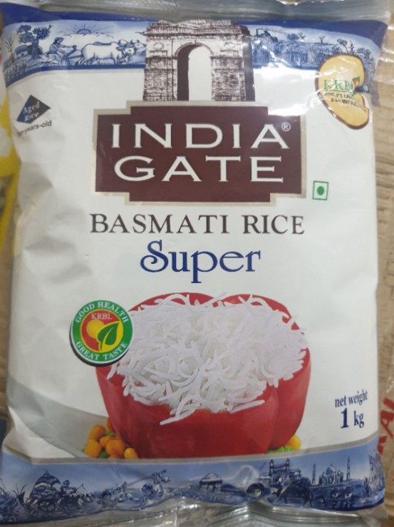 BASMATI rice India gate SUPER Non-GMO repack 1kg | Lazada PH