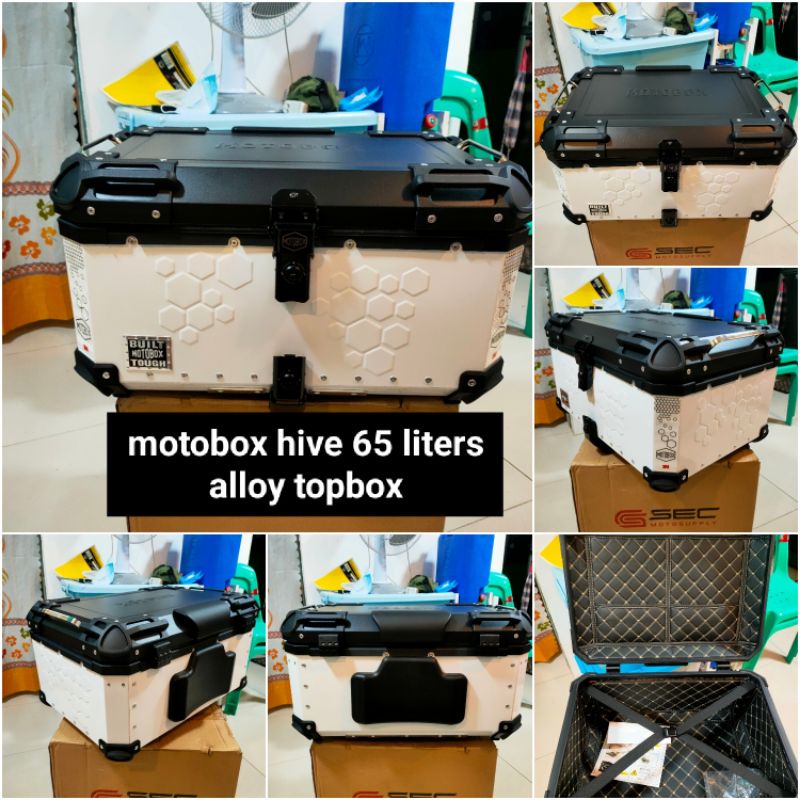 Factory direct sales motobox 65 liters alloy topbox | Lazada PH