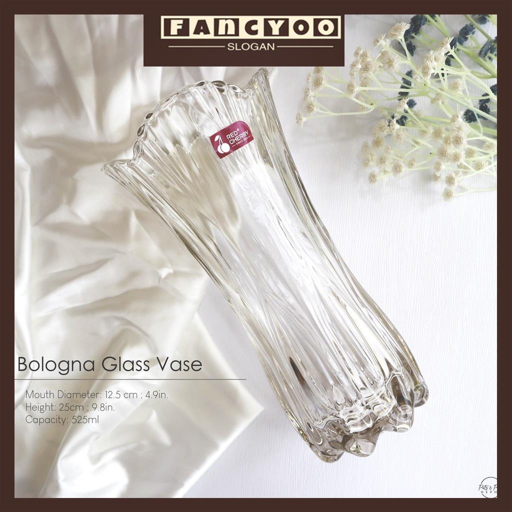 Jerrod Red Cherry Glass Flower Vase | Lazada PH