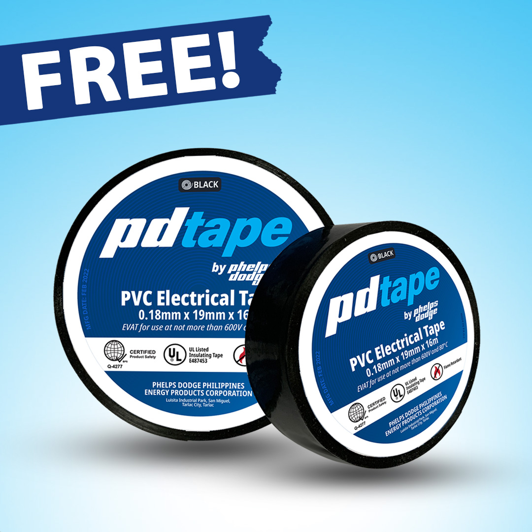 NOT FOR SALE Phelps Dodge PVC Electrical Tape | Lazada PH