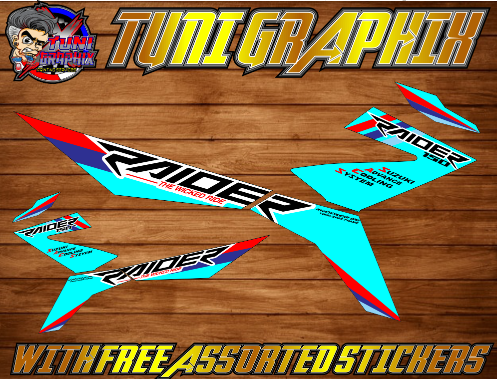 RAIDER 150 FI BMW CONCEPT DECAL STICKER | Lazada PH