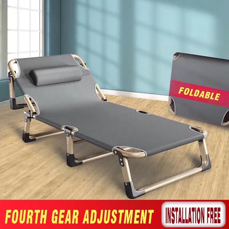 Portable folding bed Adjustable folding bed nap bed Multi-function ...